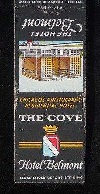1940s The Cove Dining Room Hotel Belmont 700 Rooms Room Rates Chicago ...