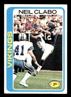 1978 Topps Football #199 Neil Clabo EX | eBay