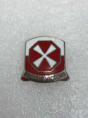 US Military Lapel DUI Insignia Pin Badge: 8th Army Unit Crest ~ Pacific ...