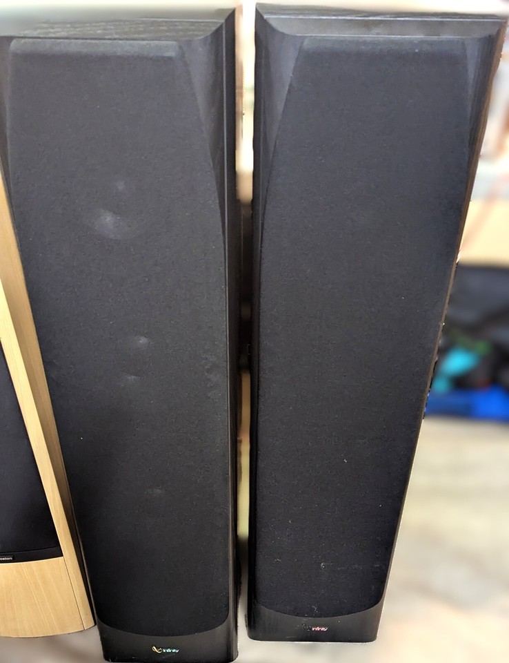 Infinity Alpha 50 3 way floor standing speaker great conditon sound ...