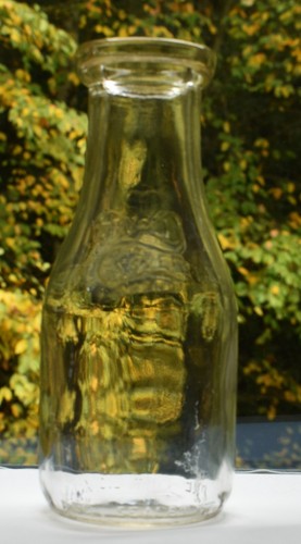 Antique Clover Dairy Pint Bottle Embossed Label & Clover Leaf Thatcher ...