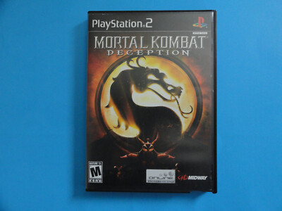 PS2 MORTAL KOMBAT: DECEPTION - ORIGINAL COVER ART IN BLOCKBUSTER VIDEO ...