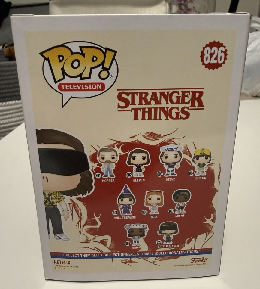 Funko Pop Television Stranger Things Battle Eleven 826 Vinyl Figure | eBay