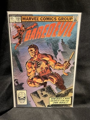 Daredevil #191 - Last Frank Miller Key 1983 Marvel Comics COMBINED ...