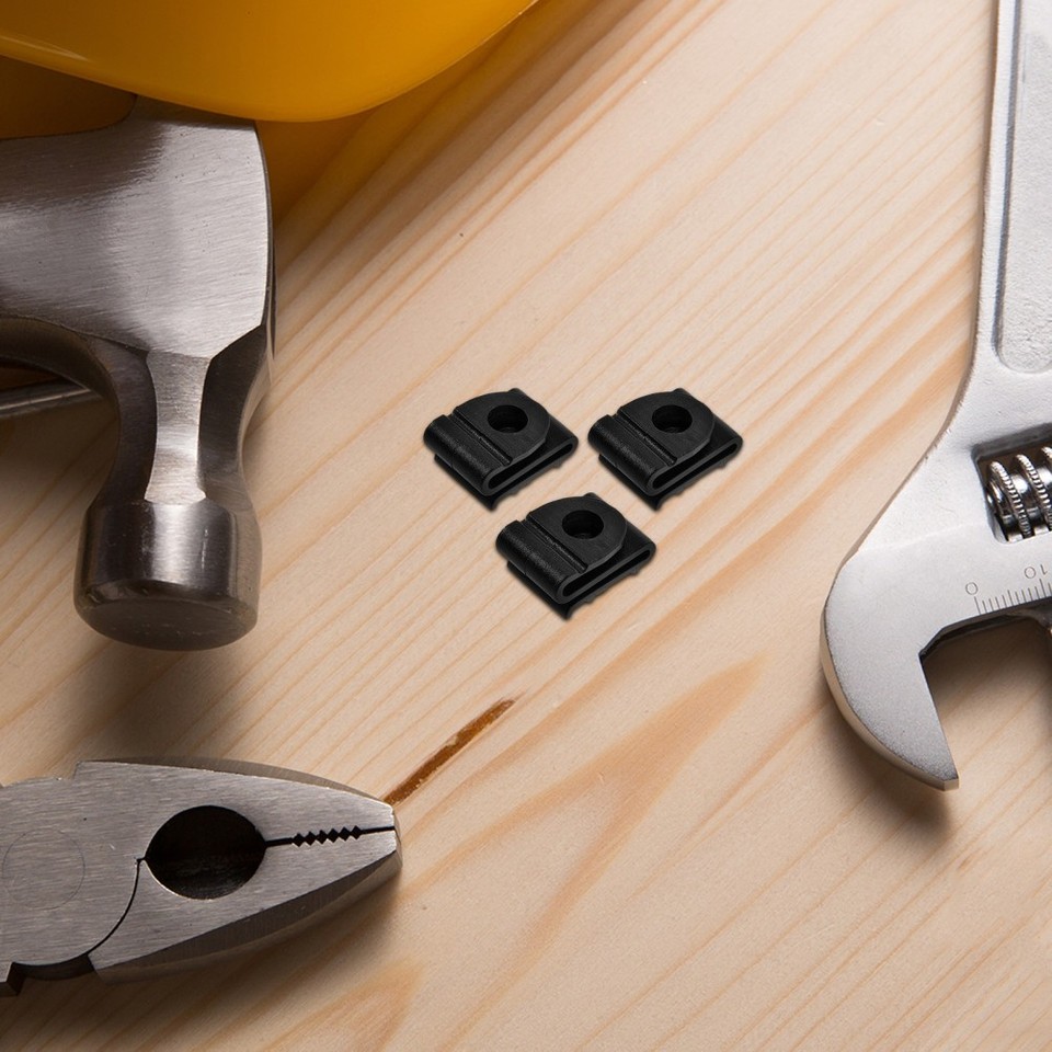 50pcs Plastic U-Shape Retainer Clips For Car - Bumper Cover U-Nut Clamp ...