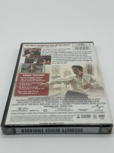 Love Actually DVD Hugh Grant Liam Neeson Emma Thompson Colin Firth L ...