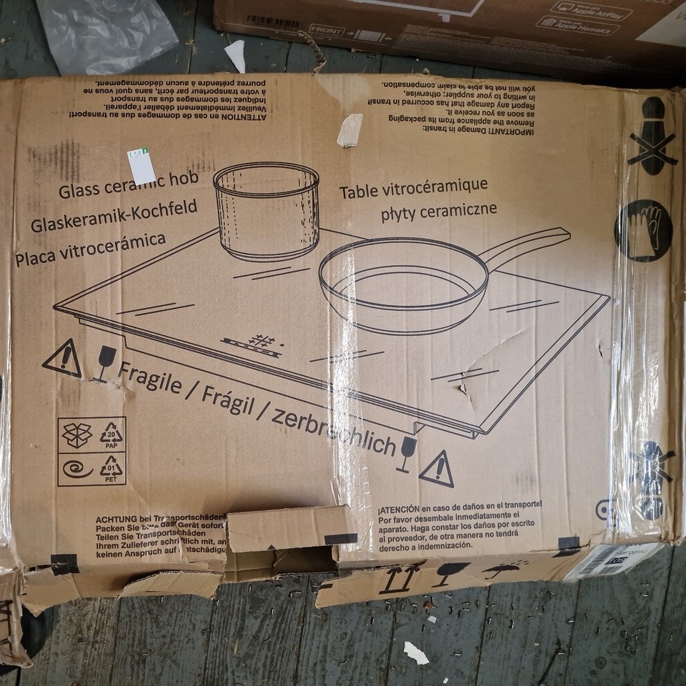 NEFF T48FD23X2 N70 80cm 5 Burners Combi Induction Hob Touch Black ...