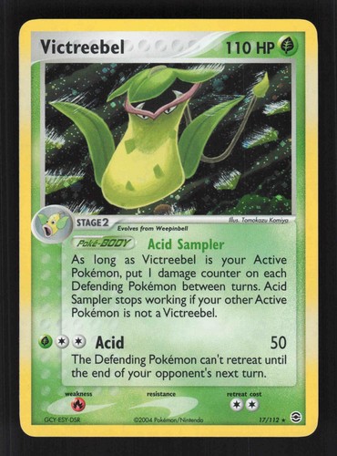 2004 EX FireRed & LeafGreen #17/112 Victreebel Holo RARE NM | eBay