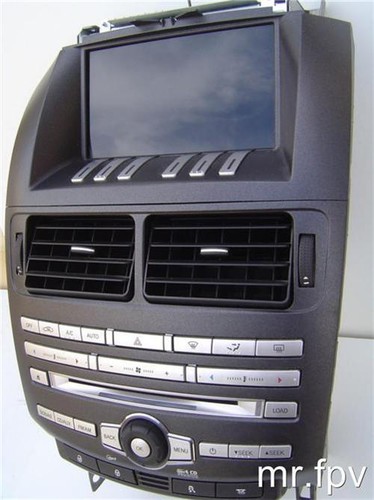 FG FPV G6E G6 GT F6 XR6 XR8 ford 6 stack CD radio ICC accept sat nav ...