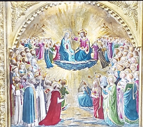 Coronation of the Virgin, Fra Angelico, Magic Lantern Glass Slide | eBay