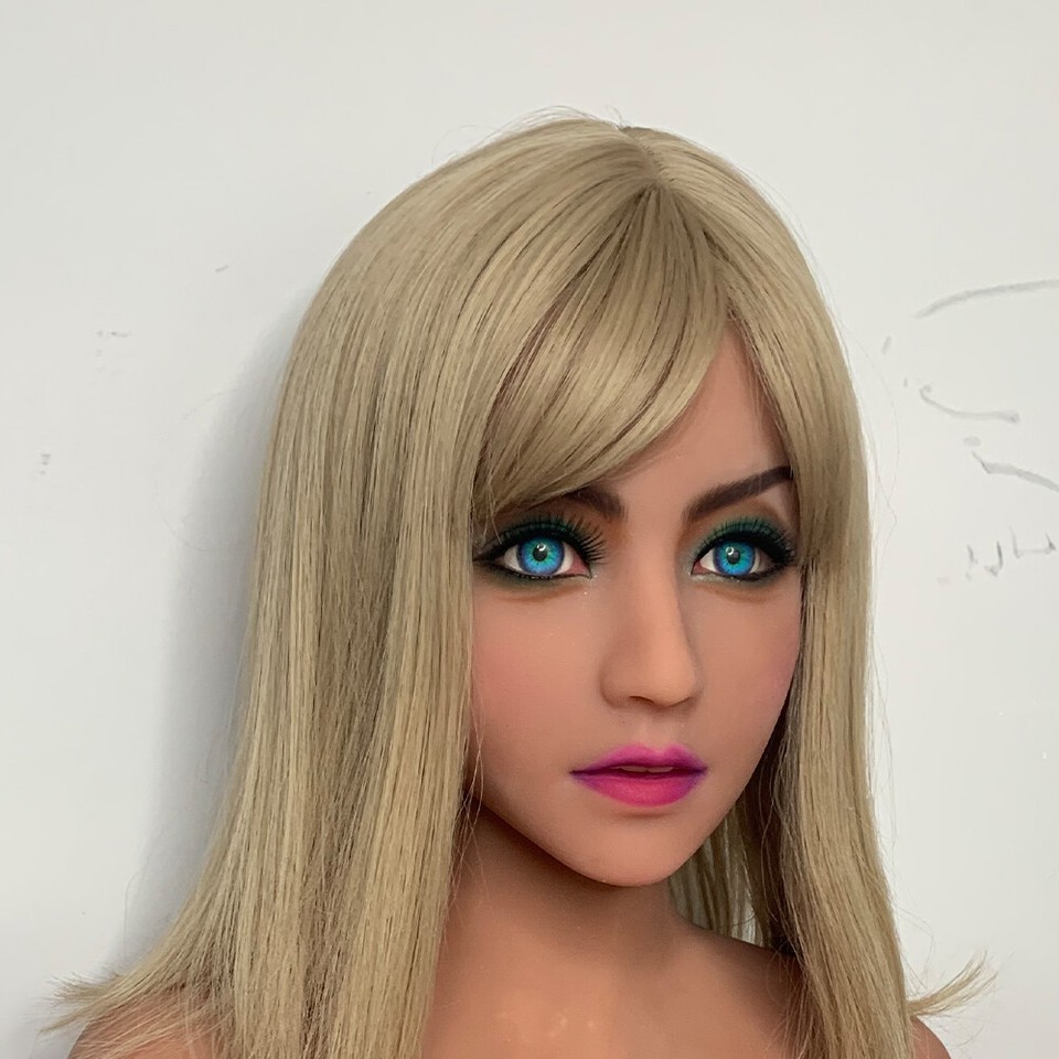 (Only Head)Oral Sex Toys TPE Skeleton Sex D-oll Head Realistic Adult ...