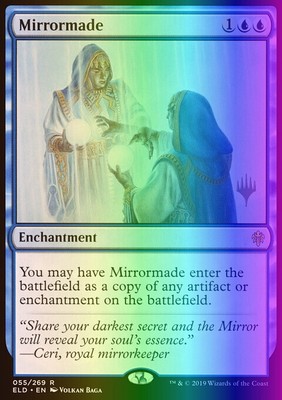 MTG Magic the Gathering Mirrormade (55p/150) Throne of Eldraine Promos ...