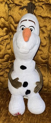 Build A Bear Workshop Disney Frozen Olaf Snowman 14” Stuffed Plush Toy ...