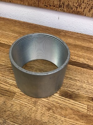 NEW- 4" Rigid Conduit Coupling Threaded Galvanized 4 inch GRC | eBay