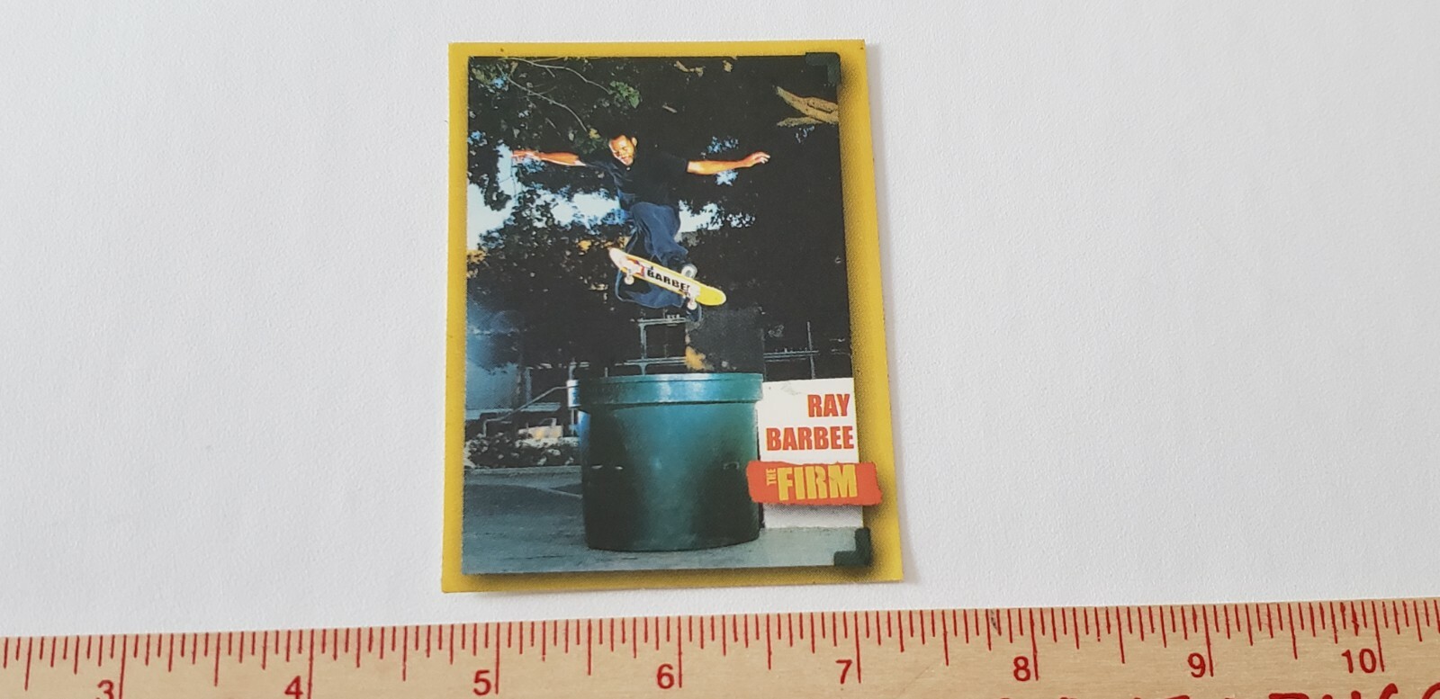 VTG 90's THE FIRM RAY BARBEE LANCE MOUNTAIN AGAH RAD NOS SKATEBOARD ...