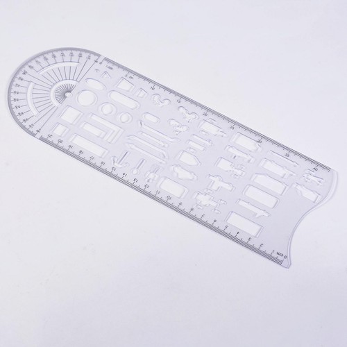 Geometric Drawing Ruler Traffic Accident Symbols Drawing Template ...