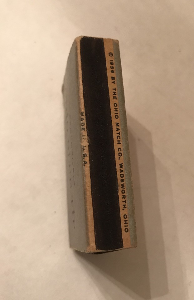 Ohio Blue Tip Matches 1955 Ohio Match Company Wade worth, Ohio | eBay