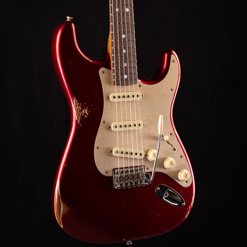 Fender Custom Shop Roasted Bighead Stratocaster Relic Aged Candy Apple ...