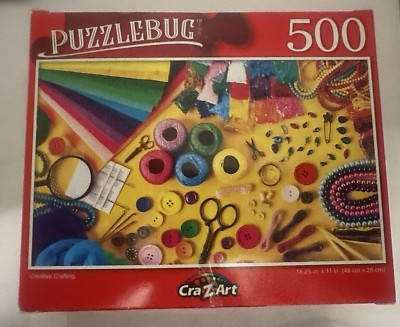 Puzzlebug Deluxe 500 Piece Puzzle - Creative Crafting 18.25 in X 11 in ...