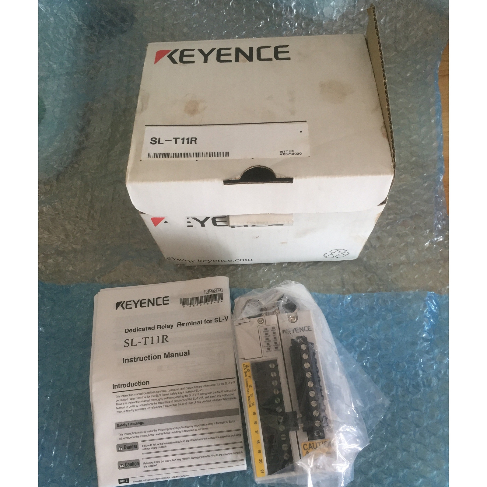 New keyence Safety grating relay terminal SL-T11R DHL SHIP | eBay