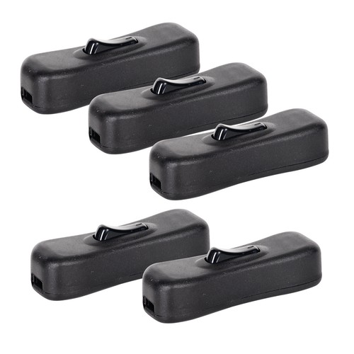 5X Inline Switch Rocker Lamp Power Extension Cord Lead Cable 4X4 12V ...