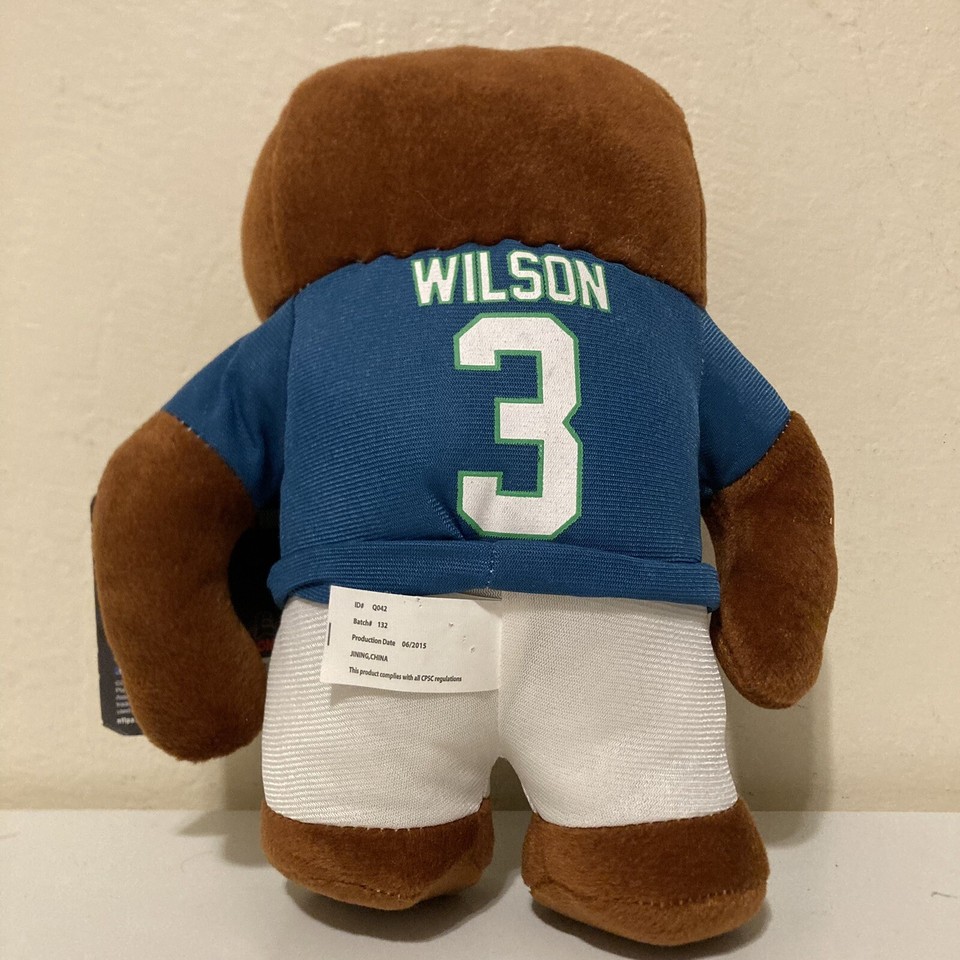 Domo Kun Russel Wilson #3 NFL Brown Plush Stuffed Animal Doll Toy 10 ...
