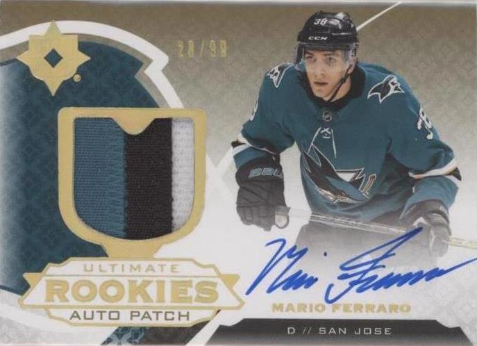 2019-20 Upper Deck Ultimate Collection - Ultimate Rookies Mario Ferraro ...