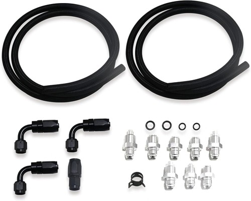 Universal For LS Swap Pressure Return Line LS1 LS3 Power Steering Pump ...