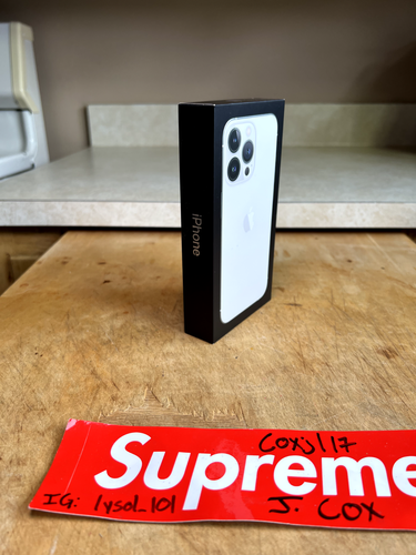 Original Box for Apple iPhone 13 PRO with SIM Ejector & Manuals - White ...