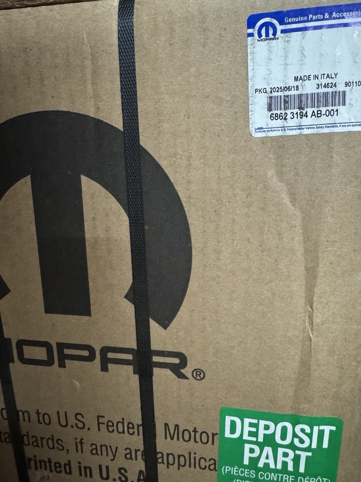 68623194AB Mopar Ram Alternator Brand New OEM | eBay