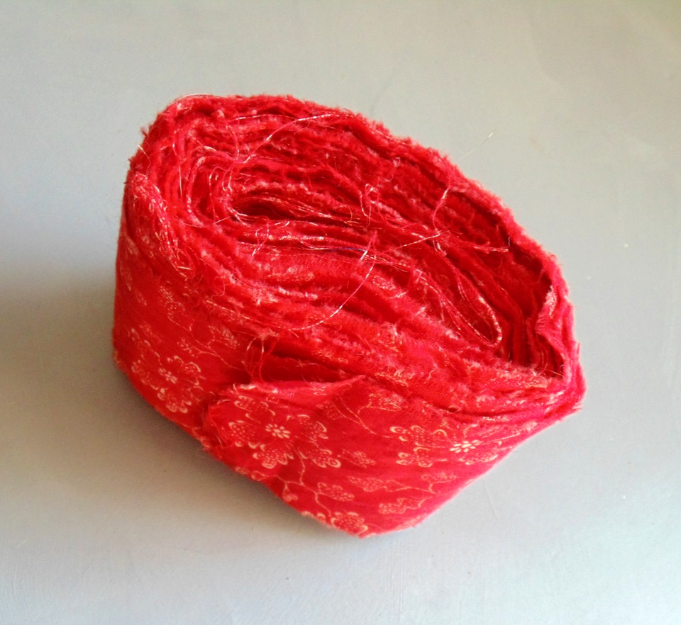 Antique Red Calico Fabric cOTTON 14 YARD X 3 INCH STRIP plus remnant | eBay