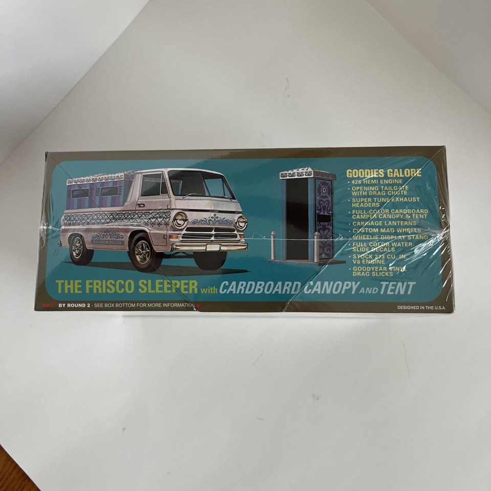 AMT 66 Dodge A100 Touch Tone Terror 426 Hemi Engine 1/25 Scale | eBay