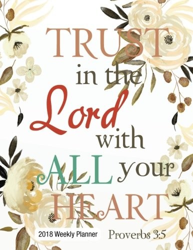 2018 WEEKLY PLANNER: BIBLE VERSE QUOTE WEEKLY DAILY **BRAND NEW ...