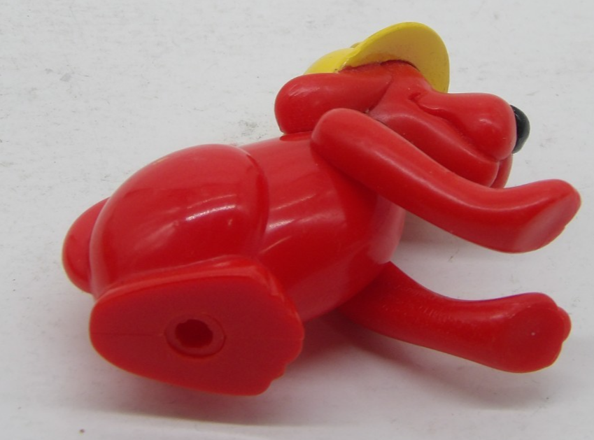 Clifford the Big Red Dog Fireman Hat pvc figure 3" tall Subway Kids ...
