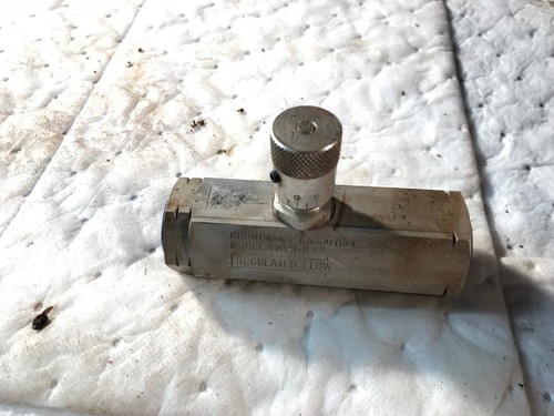 Bruning Accutrol Model 14921-B4 Hydraulic Control Valve | eBay