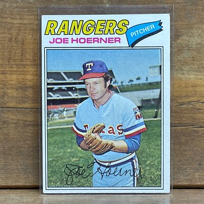 1977 Topps Baseball Card #256 Joe Hoerner Texas Rangers | eBay