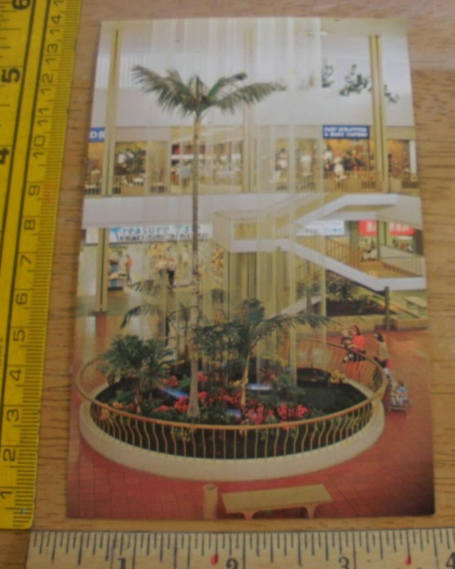 Rain Fountain Topanga Plaza Canoga Park CA 1960s-1970s postcard | eBay