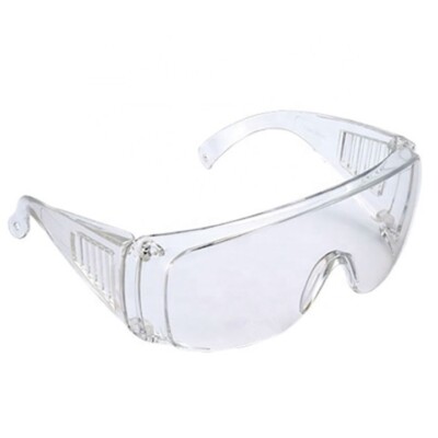 EYE PROTECTION CLEAR PLASTIC EYEWEAR GOGGLES/SAFETY GLASSES | eBay UK