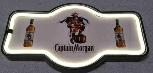 Captain Morgan Rum SIGN 17" x 10" Led Neon Light. Perfect Christmas ...