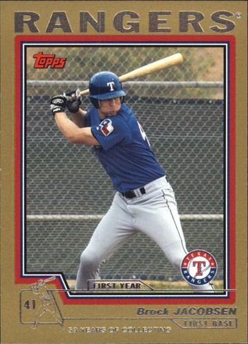 2004 Topps Traded Gold #T138 Brock Jacobsen FY Card /2004 | eBay