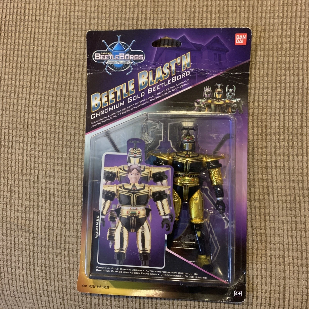 Beetleborgs Metallix Gold