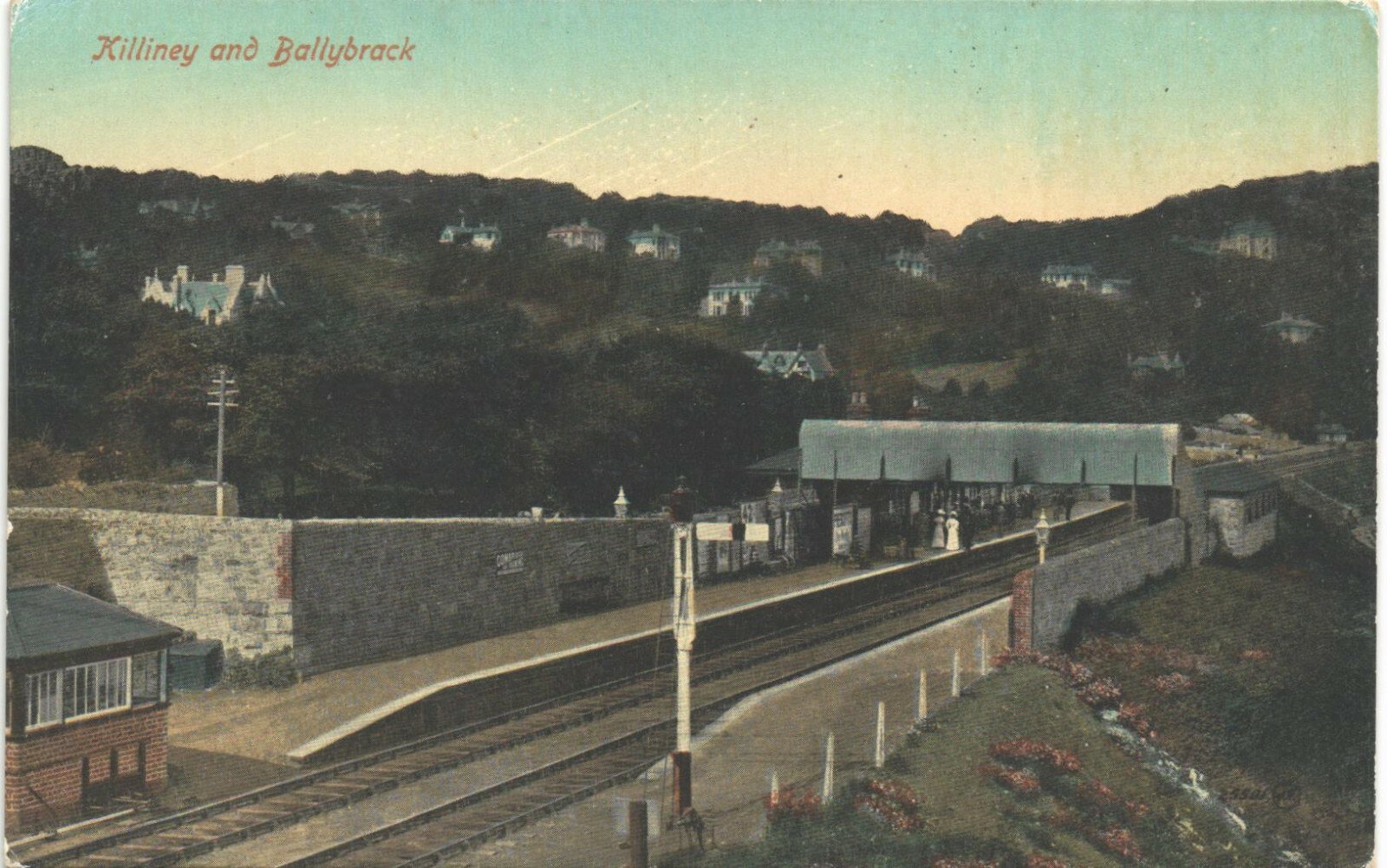 Killiney & Ballybrack, Co.Dublin. Railway Station # 25501 by Valentine ...