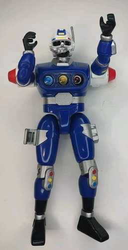 1997 Bandai Power Rangers Turbo Blue Centurion Action Figure | eBay