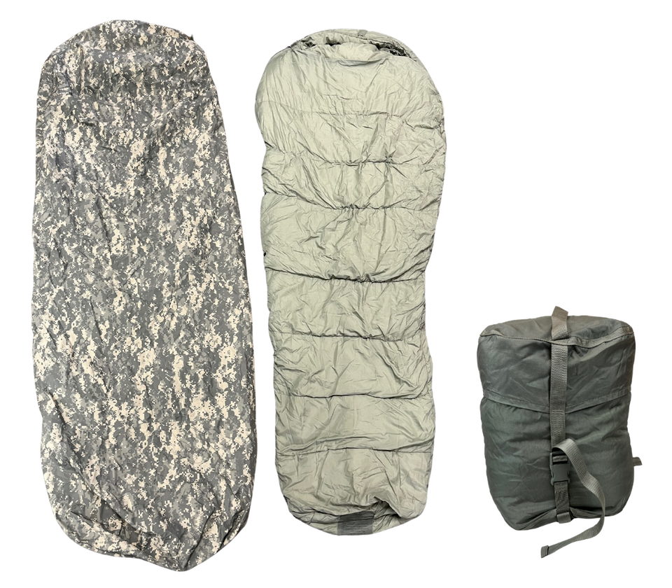 US Military Issue 5-Piece Modular Sleep System ACU Digital or ...