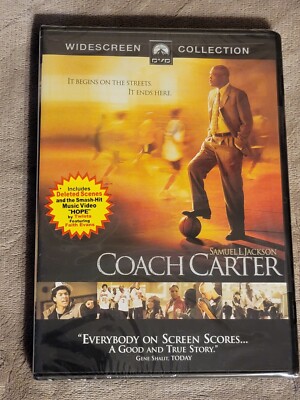 Coach Carter (DVD, 2005, Widescreen Collection)Factory Sealed New ...