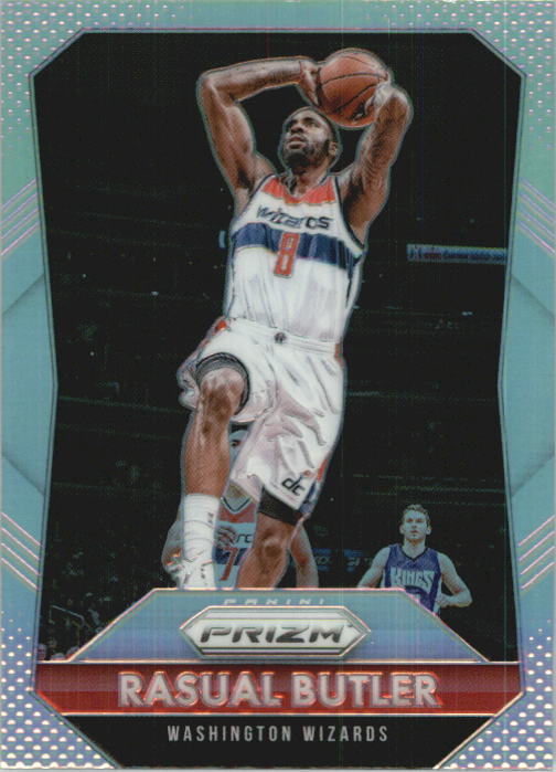 2015-16 Panini Prizm Prizms Silver Wizards Basketball Card #43 Rasual ...