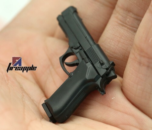 1/6 Mini M9 Rifle Weapon Gun Scene Prop Soldier Model Fit 12'' Action ...