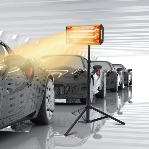 Infrared Paint Curing Lamp Auto Body Heating Booth Spray Baking Light ...