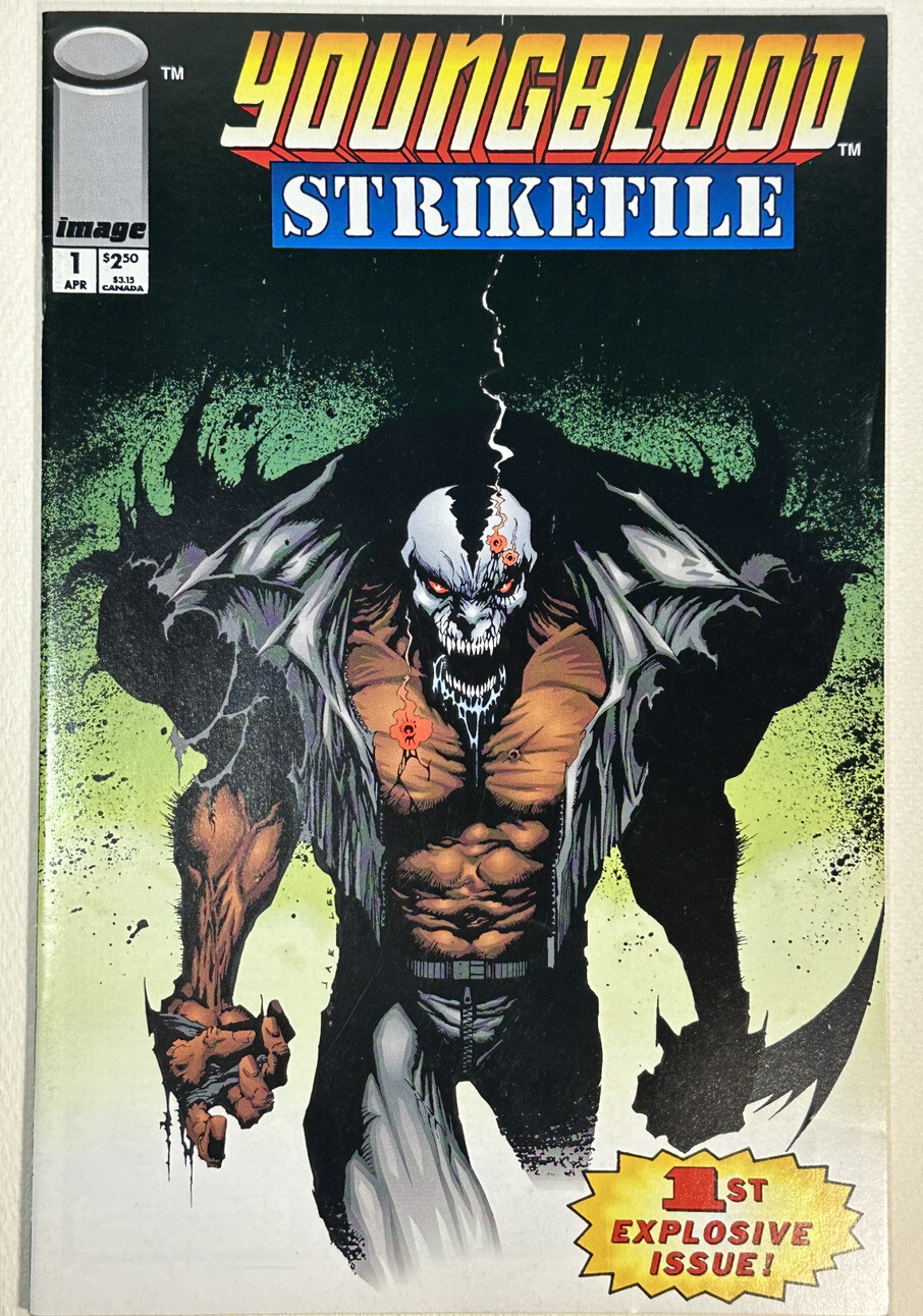 Image Comics 1993 Issue # 1 YoungBlood StrikeFile New Unread High Grade ...