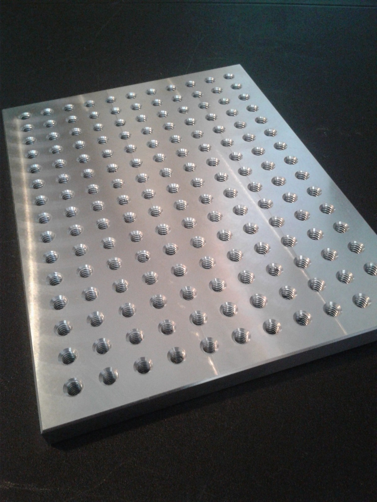 Sacrificial fixture plate or mini pallet - 6" x 8" aluminum | eBay